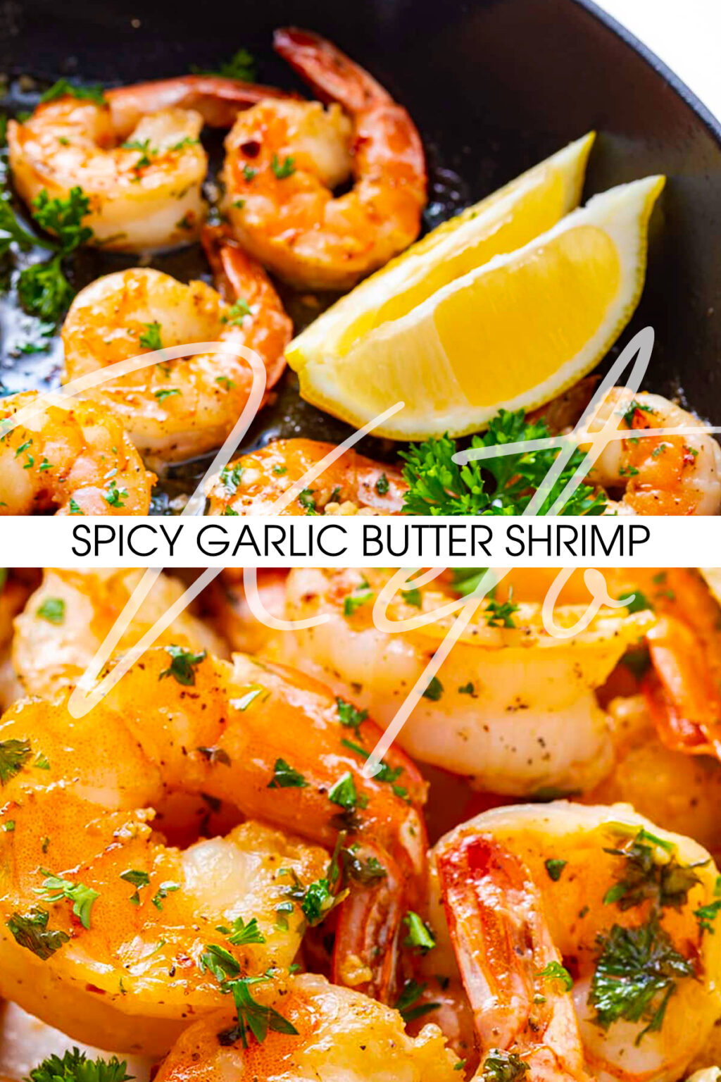 Spicy Garlic Butter Shrimp - Keto Easy Recipes
