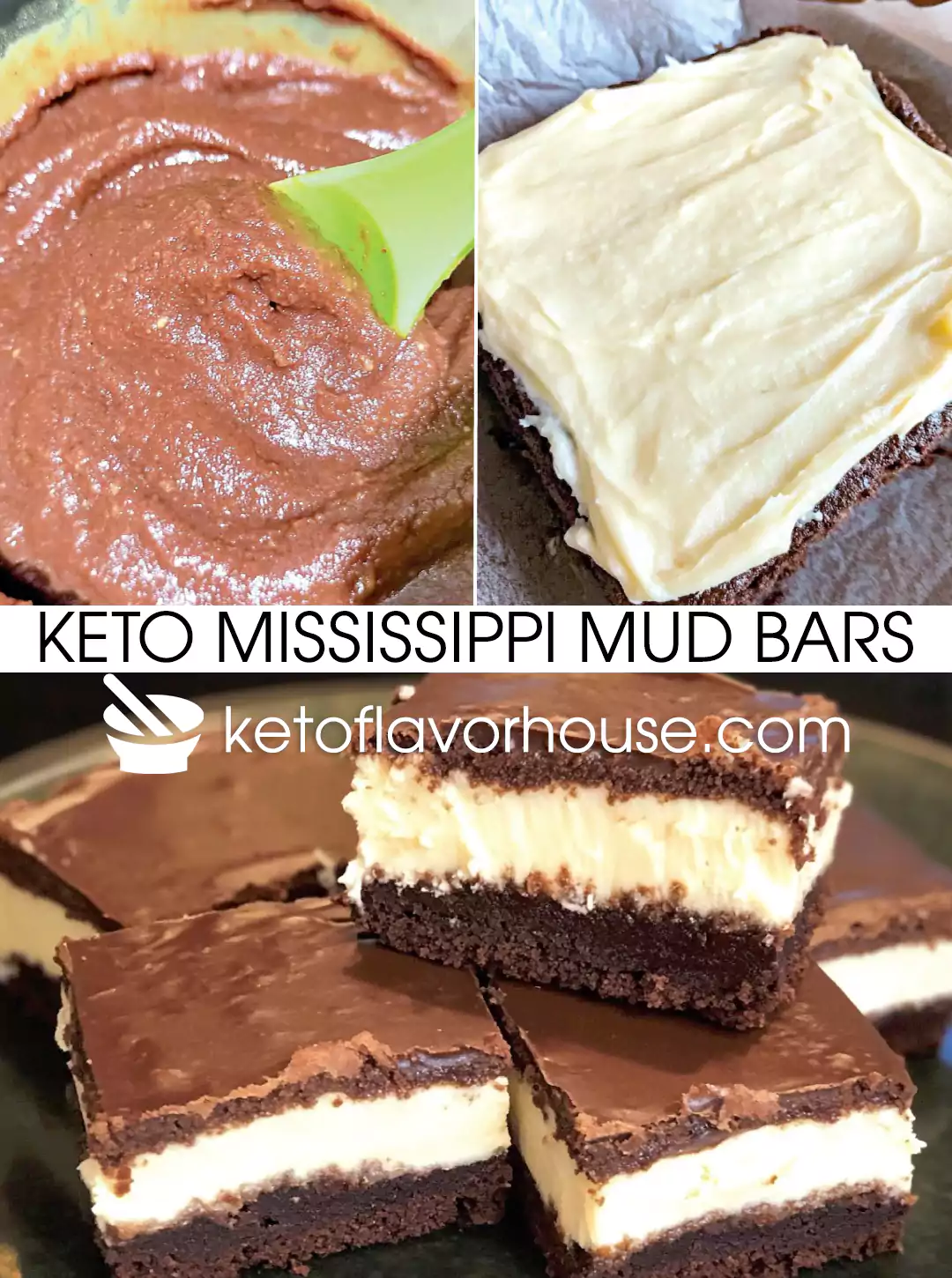 KETO MISSISSIPPI MUD BARS - Keto Easy Recipes