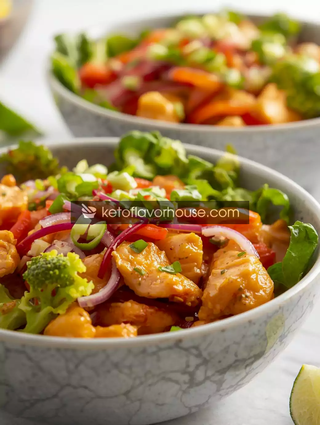 Weight Watchers Zero Point Chicken Stir Fry Bowls - Keto Easy Recipes