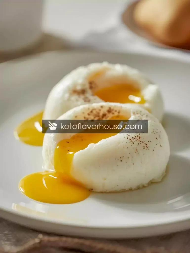 Air Fryer Poached Eggs Recipe – Quick, Easy & Perfectly Cooked - Keto ...