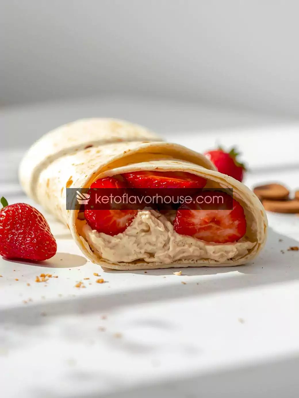 Bariatric High-Protein Strawberry Breakfast Wrap Recipe – Low-Carb ...