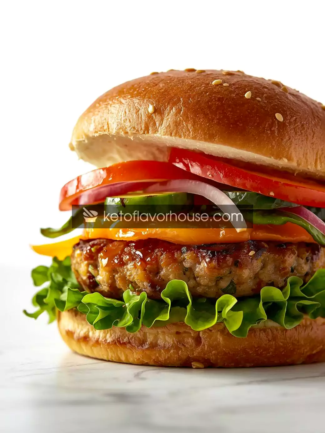 Bariatric Loaded Veggie Burger – High-Protein, Low-Carb & Guilt-Free ...