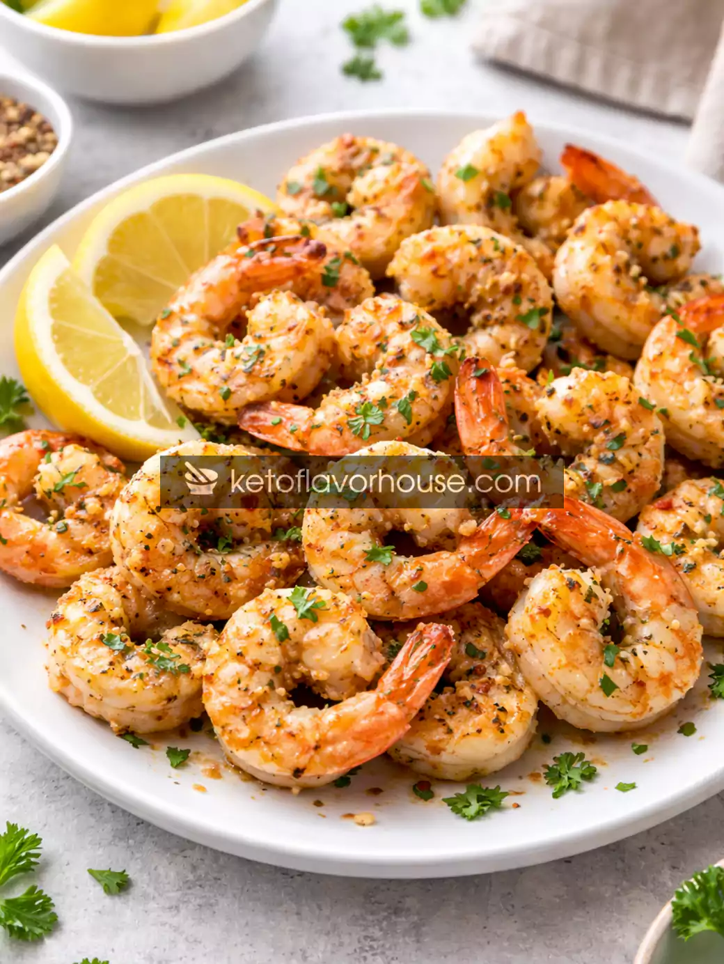 Weight Watchers Garlic Parmesan Baked Shrimp (Low-Point, Easy & Flavor ...